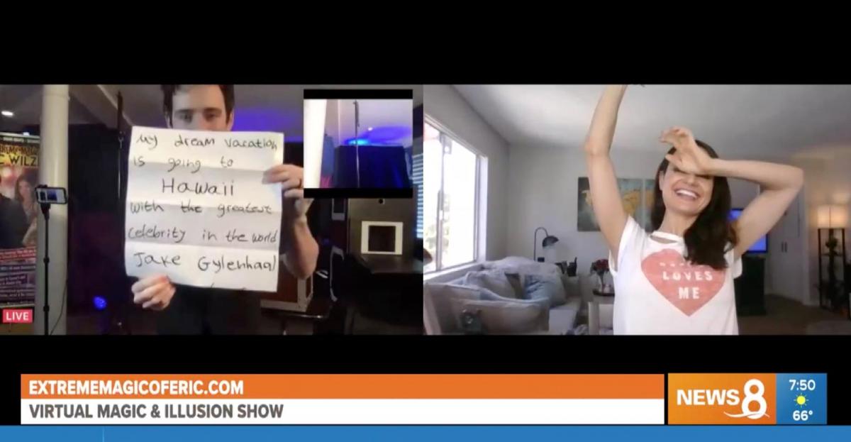 Virtual Magic & Illusion Show for your online event! - #1 Zoom party idea